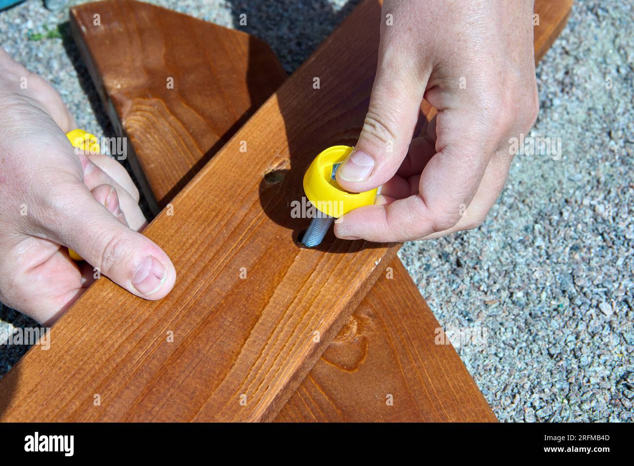 Playground bolts hi-res stock photography and images - Alamy