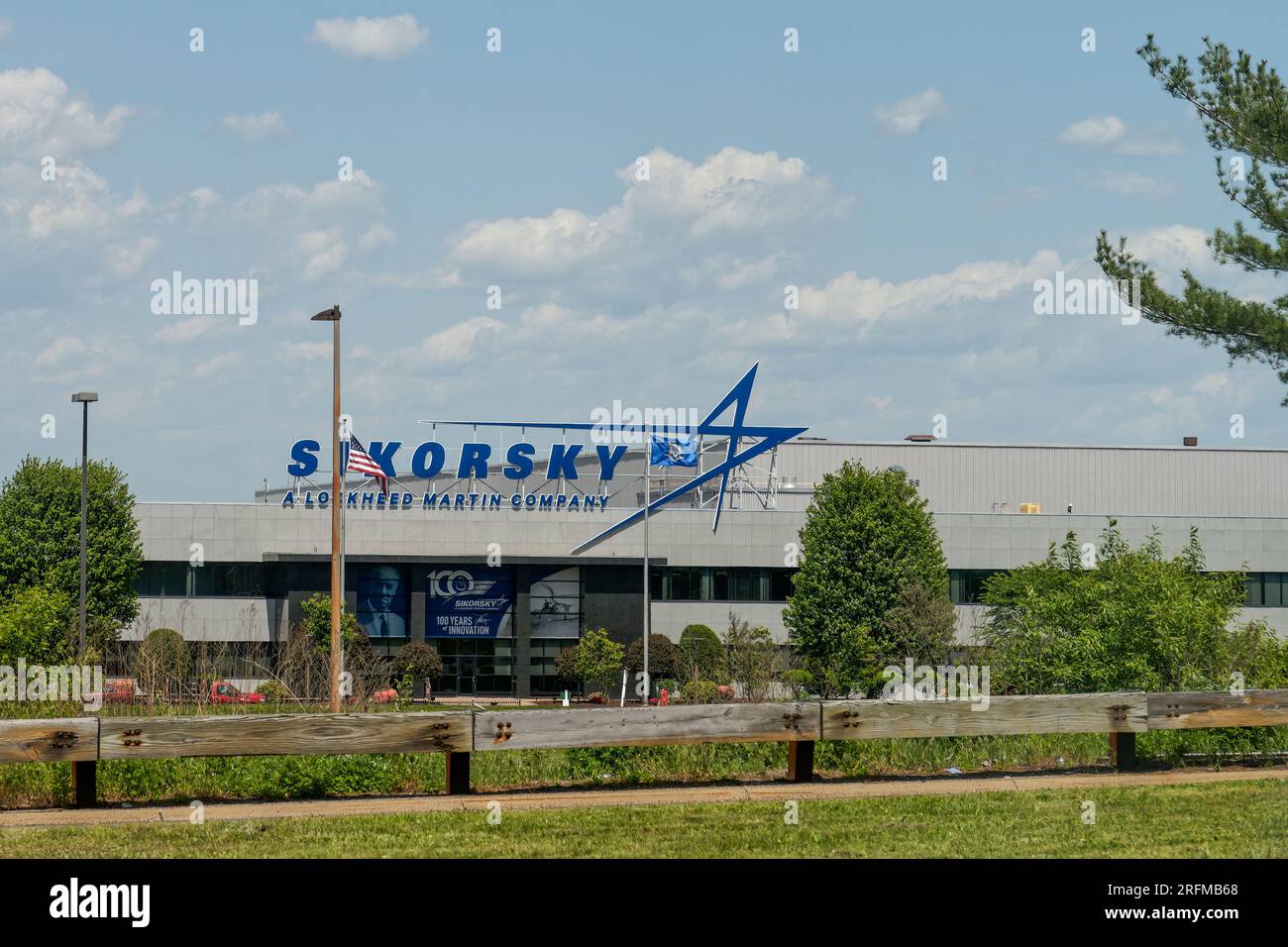 Stratford, CT - May 12, 2023: Sikorsky, A Lockheed Martin Company, is ...