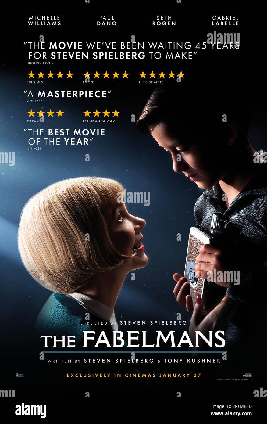 The Fabelmans Year : 2022 USA Director : Steven Spielberg Michelle ...