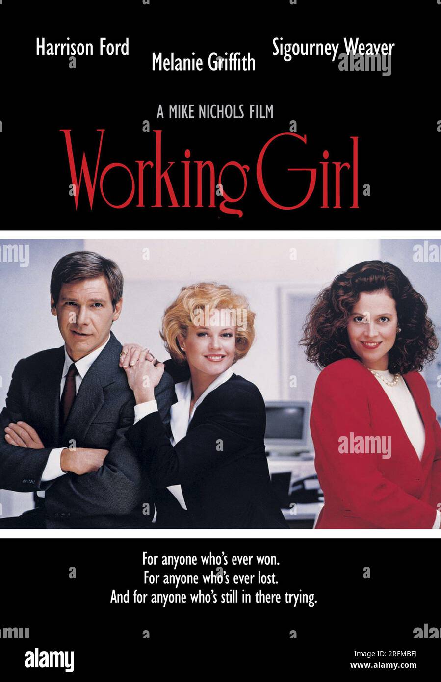 Working Girl Year : 1988 USA Director : Mike Nichols Harrison Ford ...