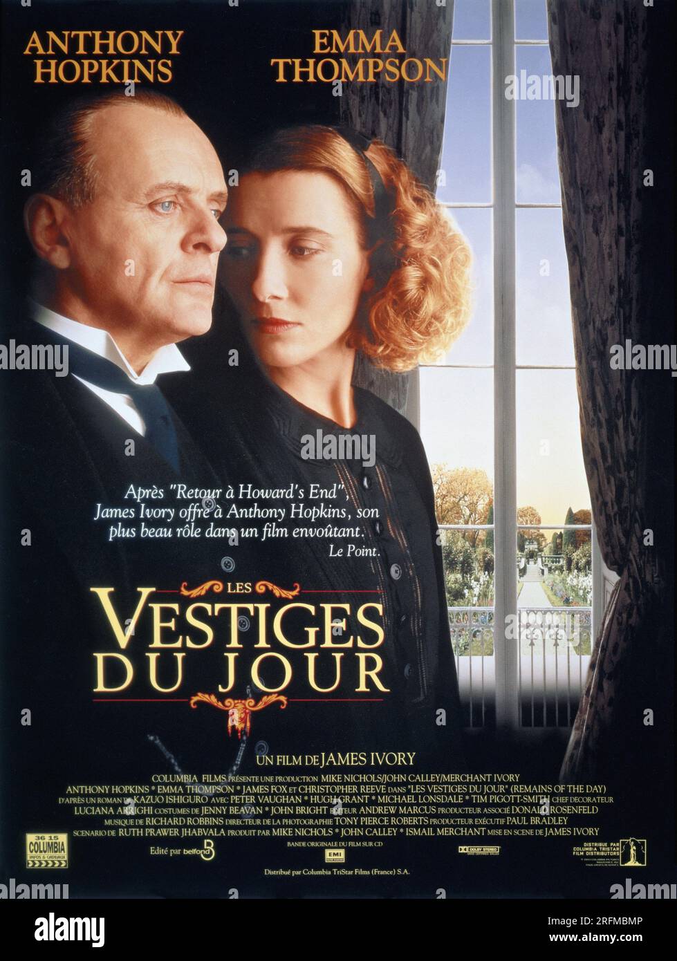 The Remains of the Day Year : 1993 - GB / USA Director : James Ivory ...
