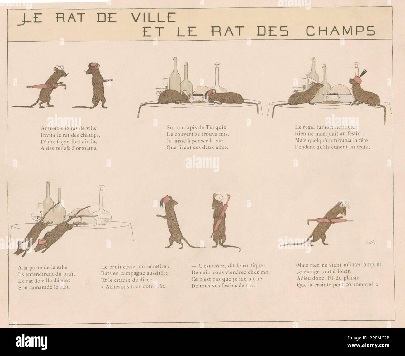 Le rat de ville et le rat des champs hi-res stock photography and ...