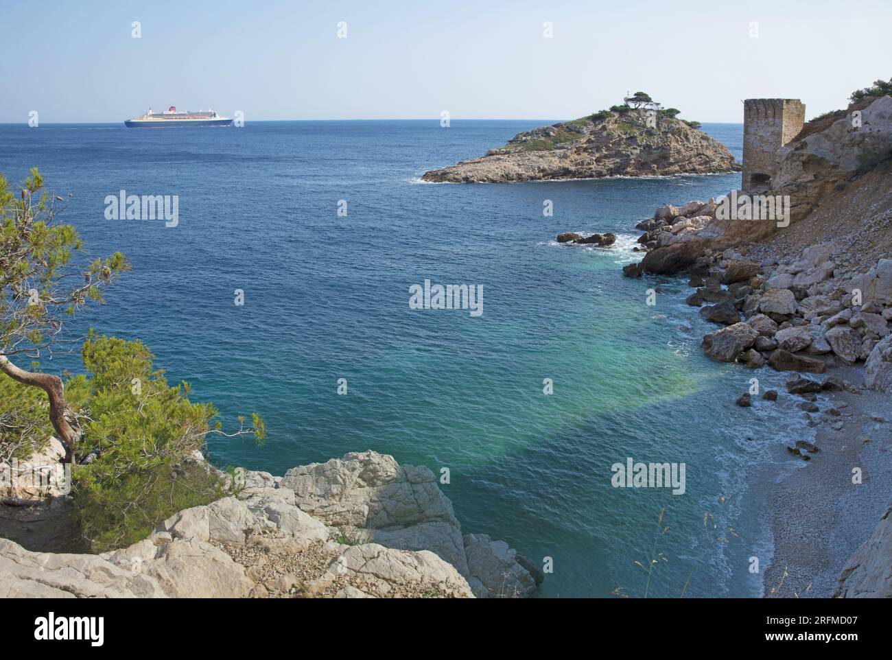 France, Bouches-du-Rhône department, Le Rove, Marseille, Côte Bleue ...