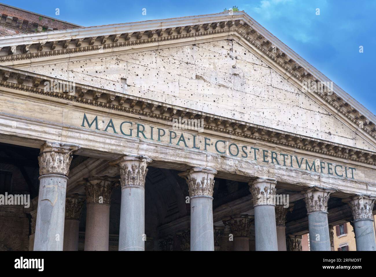 Italy, Rome, Latium, Piazza della Rotonda, Pantheon (Church of Santa ...