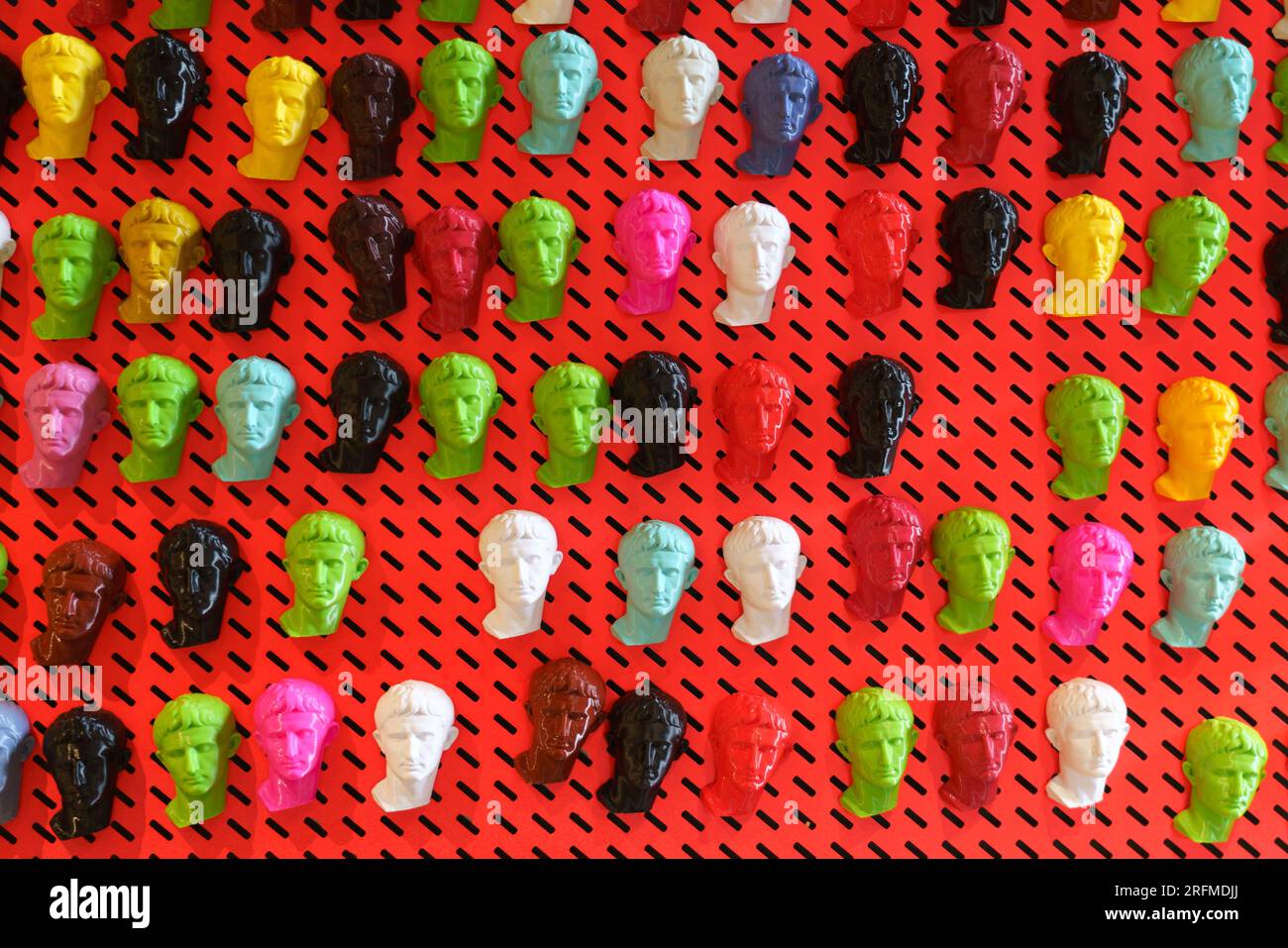 Italy, Rome, Latium, Colosseum, souvenir shop, store, casts after the ...