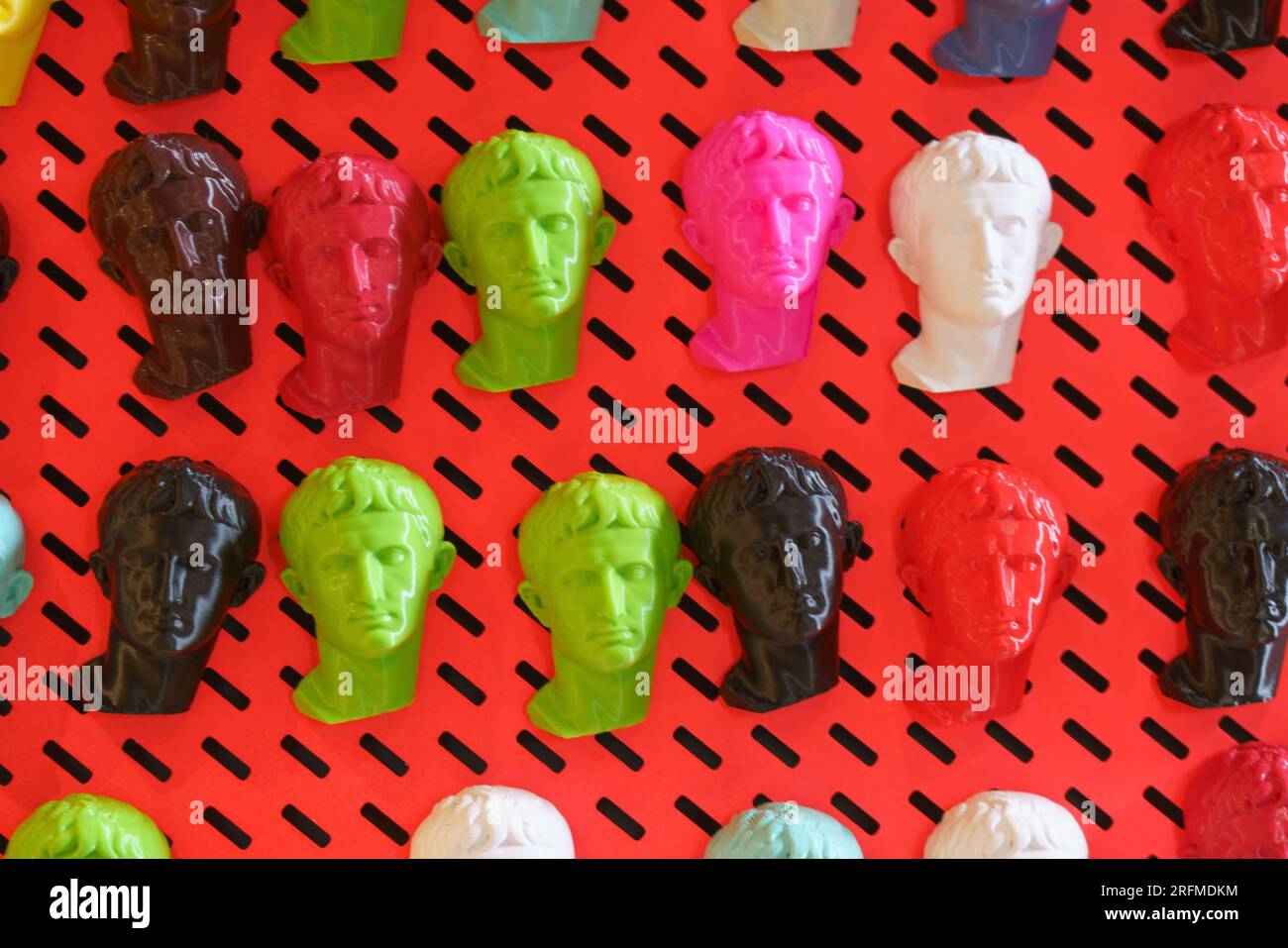 Italy, Rome, Latium, Colosseum, souvenir shop, store, casts after the ...