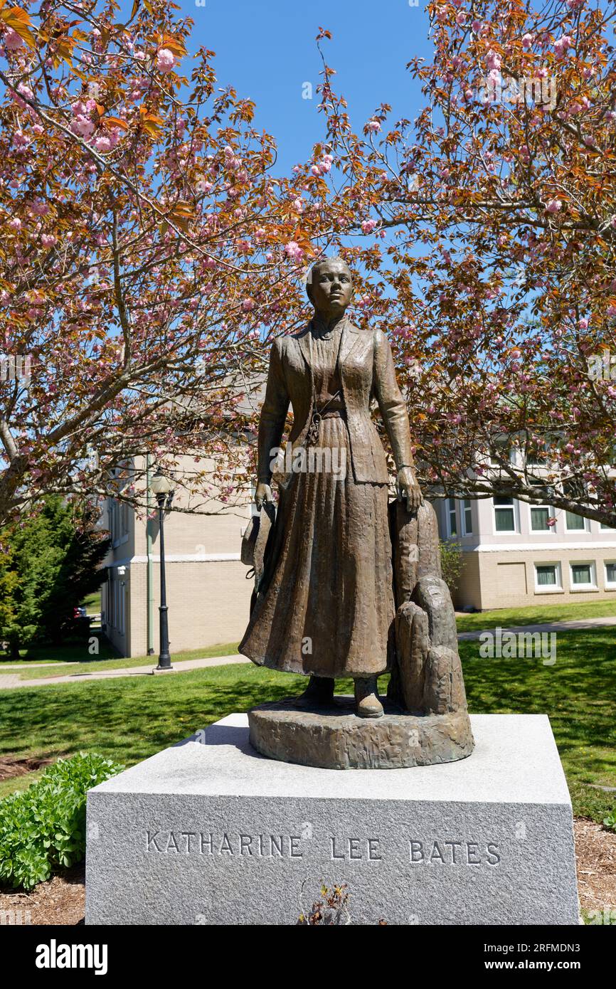 Falmouth, MA - May 6, 2023: Bronze sculpture, by Lloyd Lillie, of ...