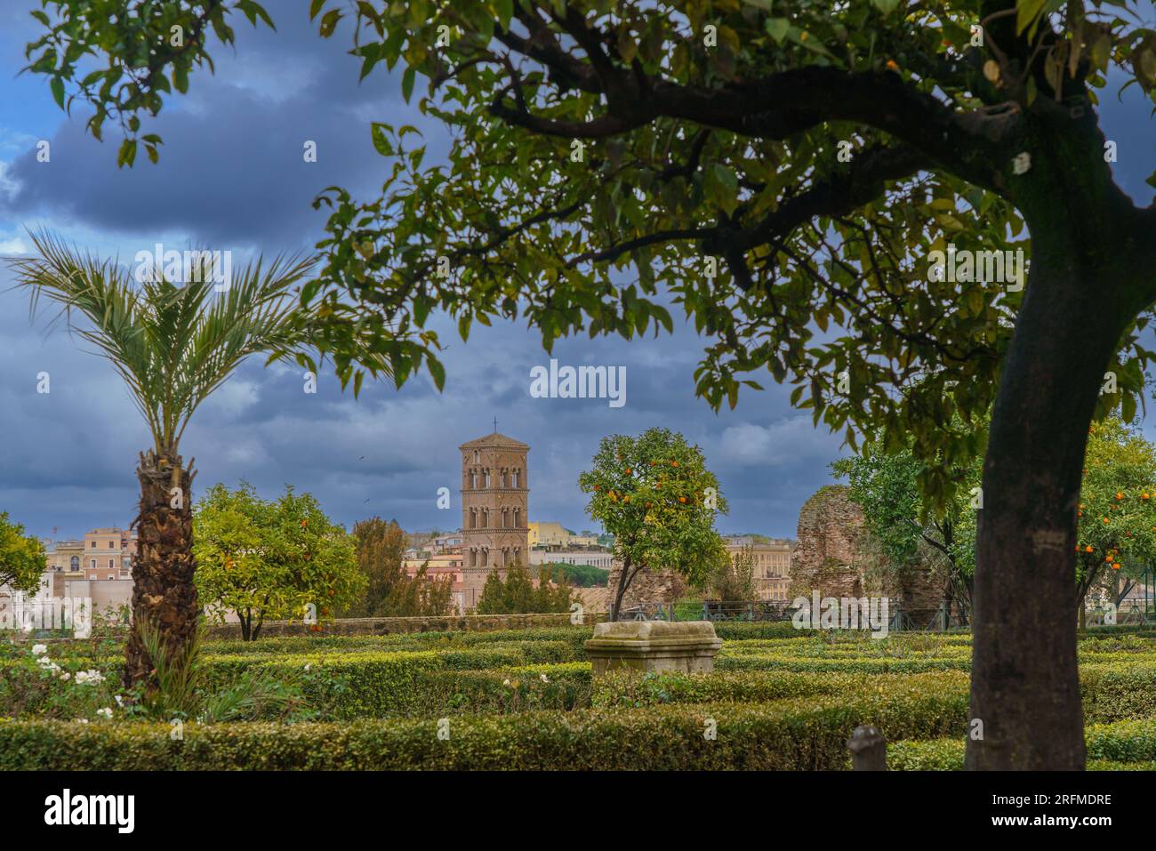 Colosseo gardens hi-res stock photography and images - Alamy