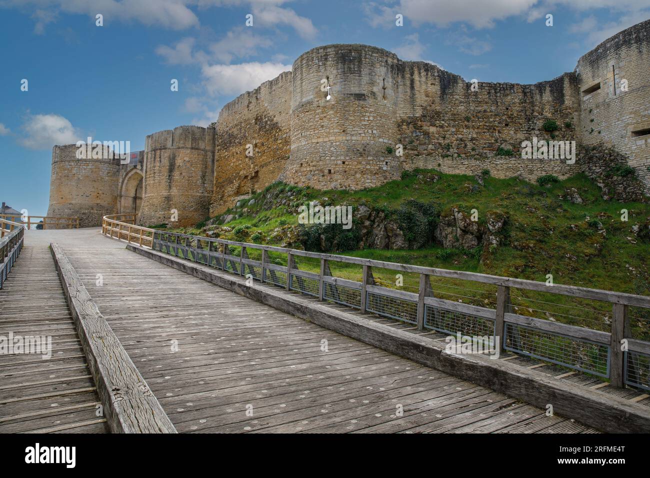 France, Normandy region, Calvados, Bessin, Falaise, entrance to the ...