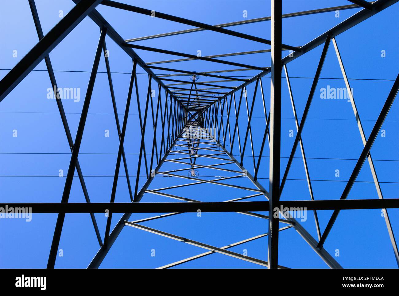 Pylon low angle view hi-res stock photography and images - Alamy