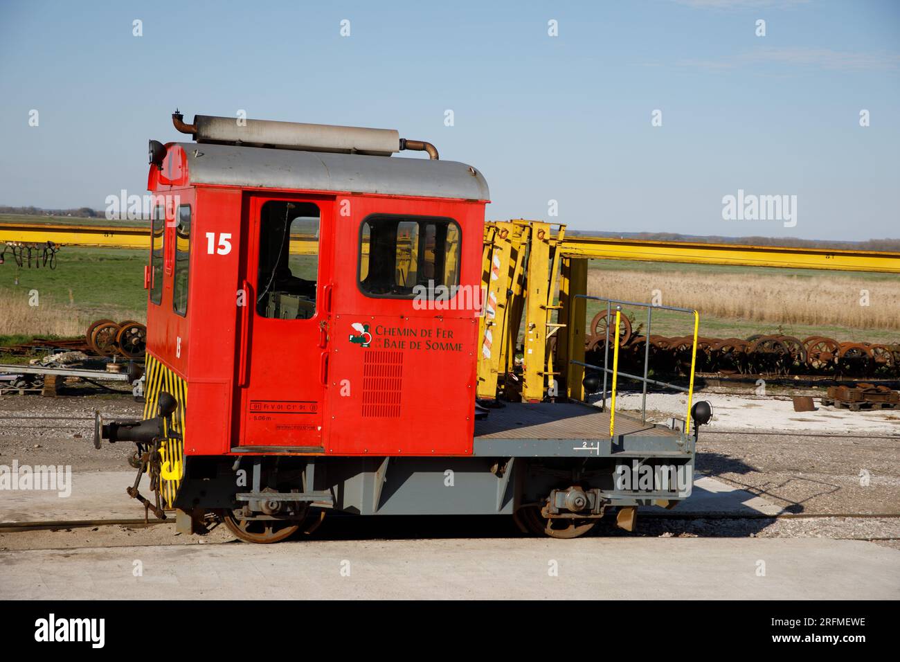 France, Hauts de France region, Somme, Baie de Somme, Saint-Valery-sur ...
