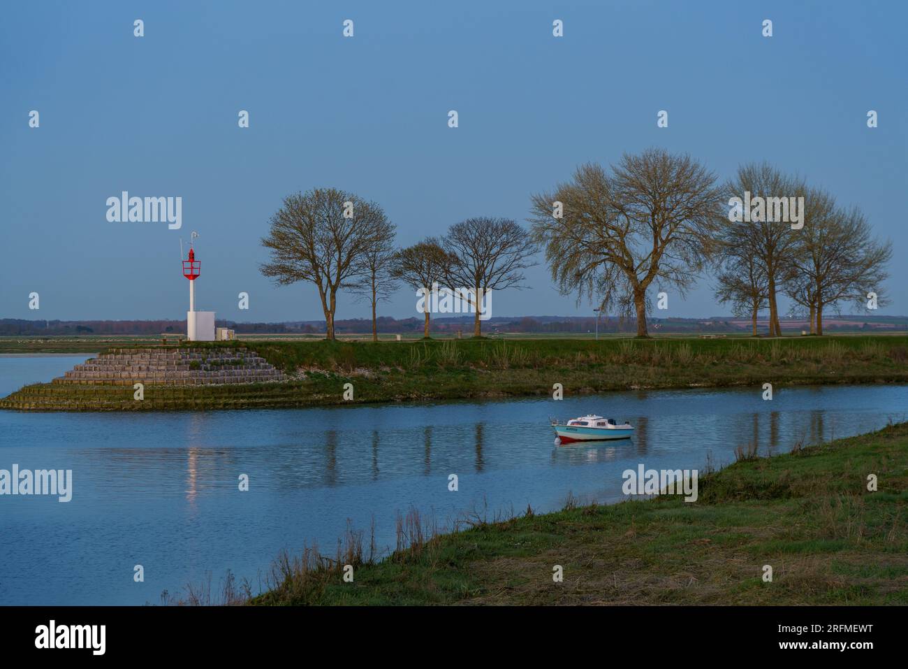 France, Hauts de France region, Somme, Baie de Somme, Saint-Valery-sur ...