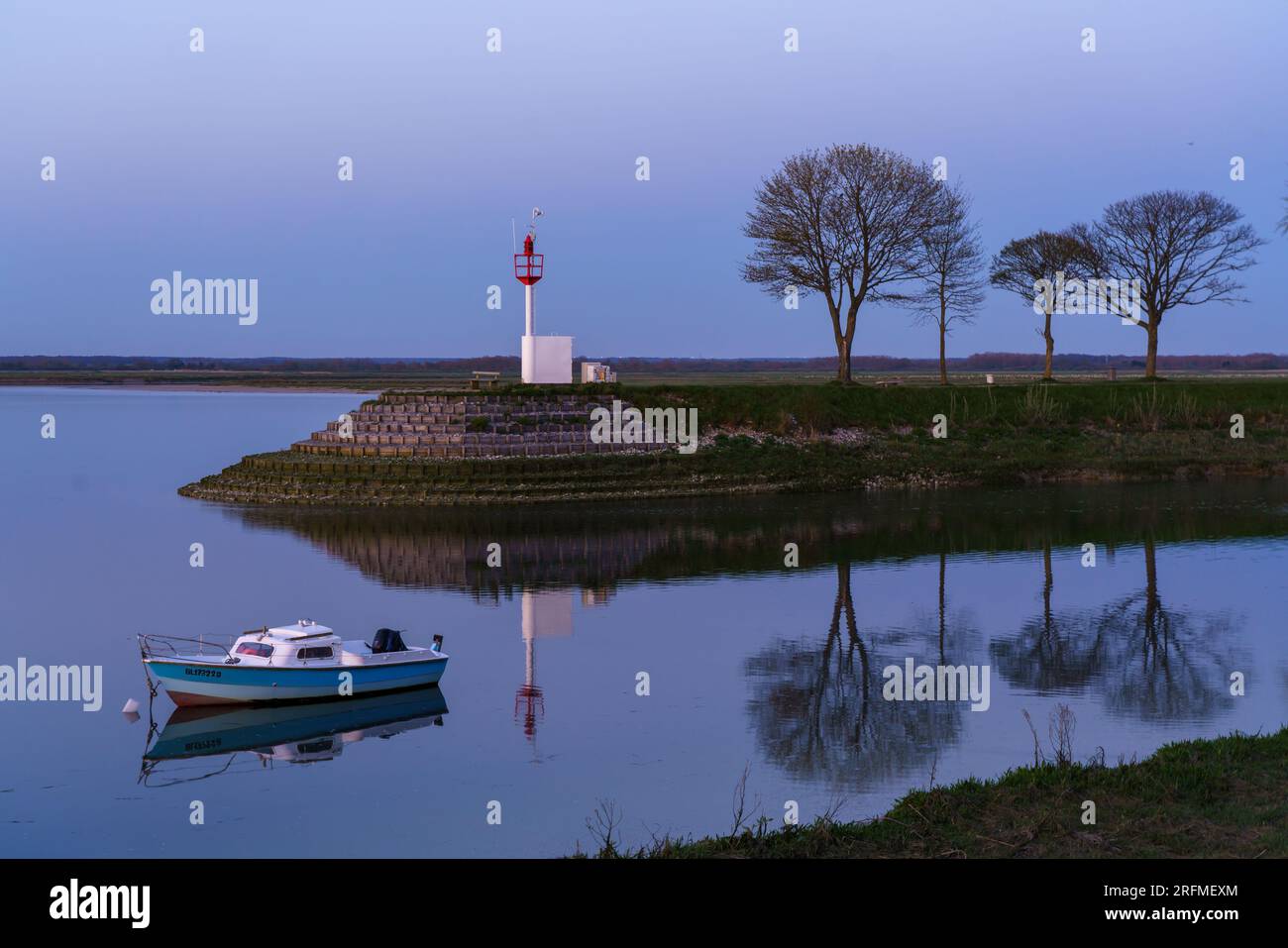 France, Hauts de France region, Somme, Baie de Somme, Saint-Valery-sur ...