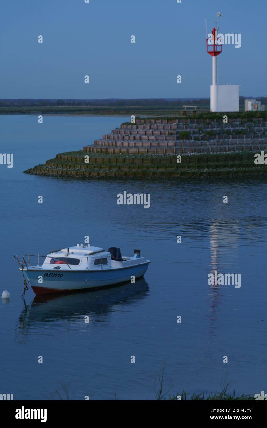 France, Hauts de France region, Somme, Baie de Somme, Saint-Valery-sur ...