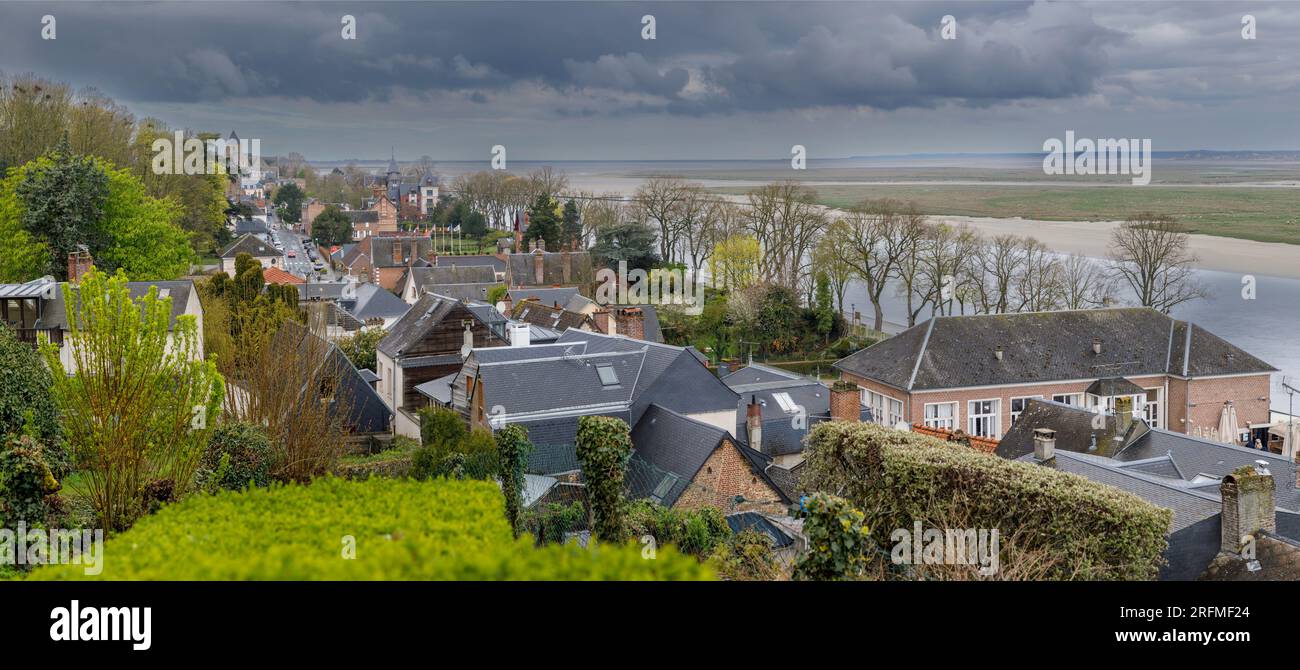 France, Hauts de France region, Somme, Baie de Somme, Saint-Valery-sur ...