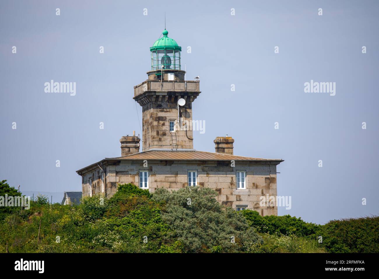 France, Normandy region, Manche, Chausey, in front of Granville, Grande ...