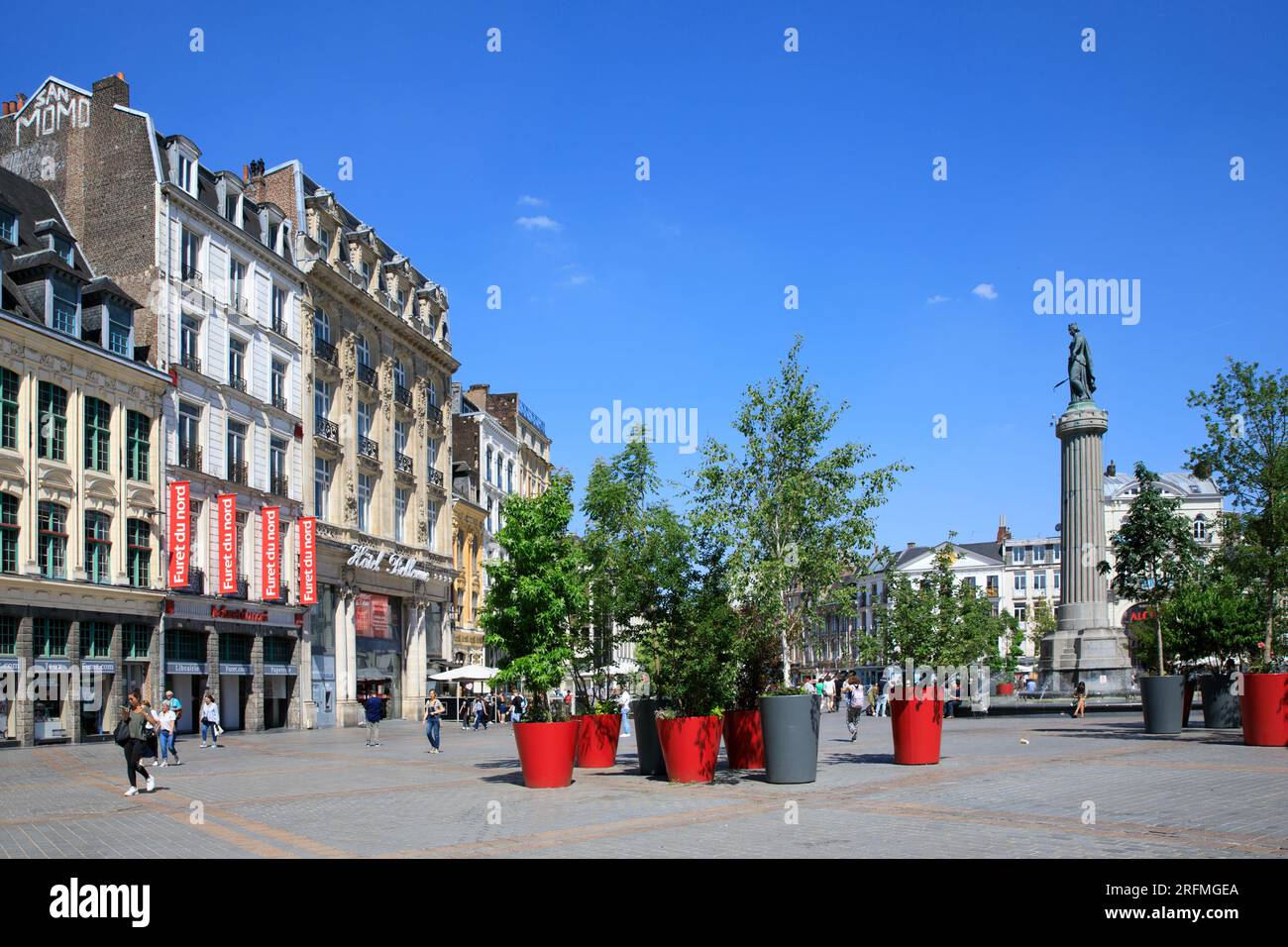 France, Hauts-de-France region, Nord department, Lille, Vieux Lille ...