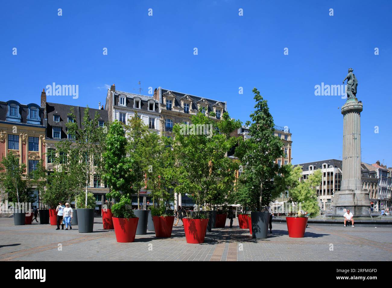 France, Hauts-de-France region, Nord department, Lille, Vieux Lille ...