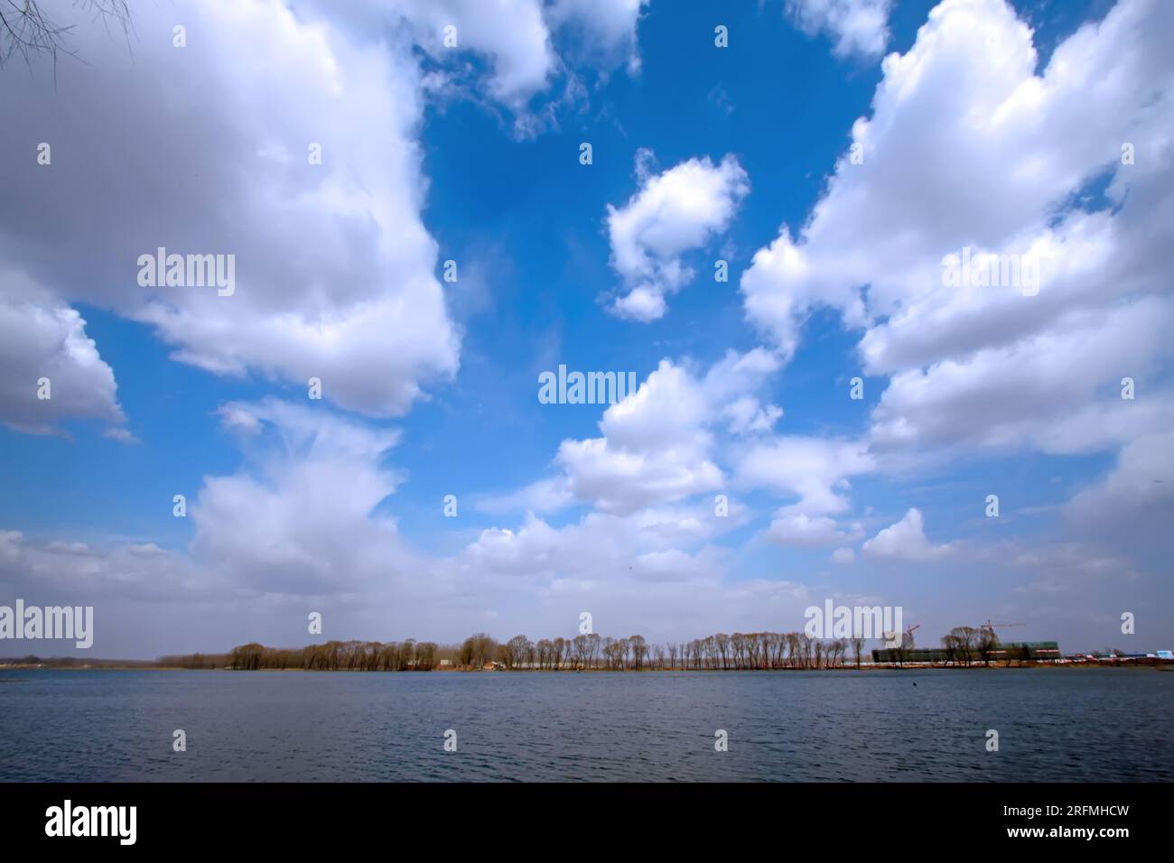 river scenery of northern China Stock Photo - Alamy