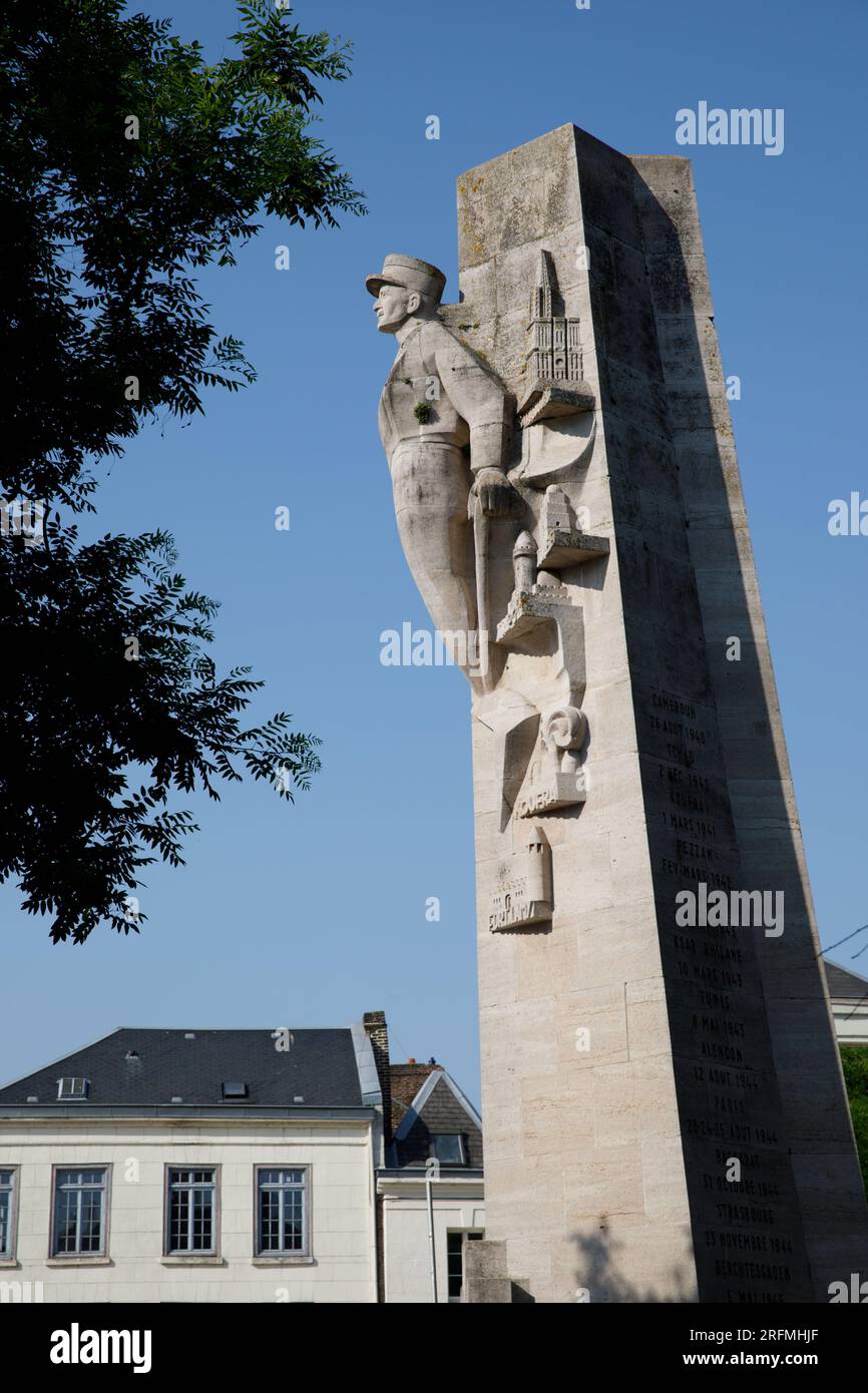 France, Hauts-de-France region, Somme department, Amiens, Place René ...