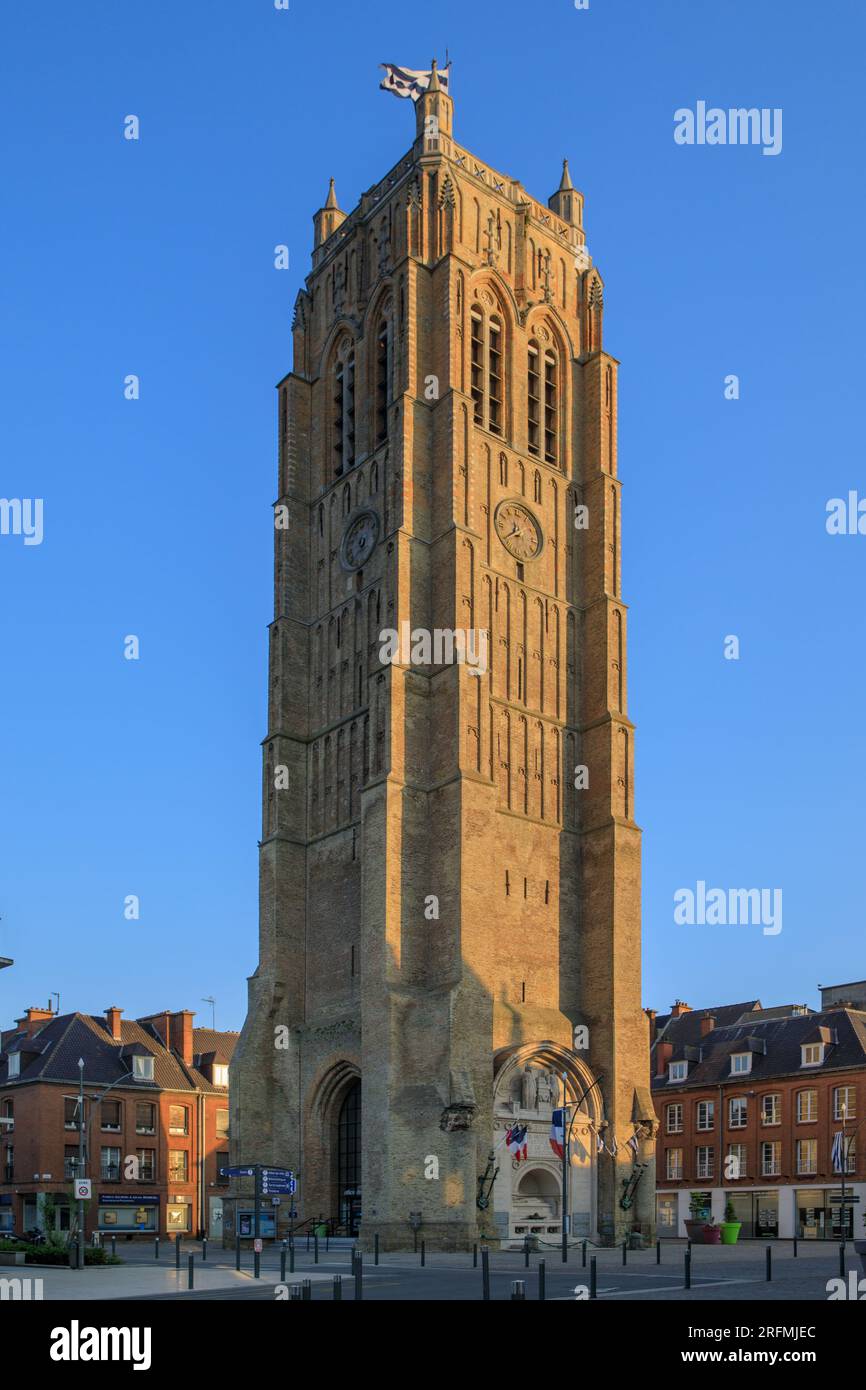 France, Hauts-de-France region, Nord department, Dunkirk, Place du ...