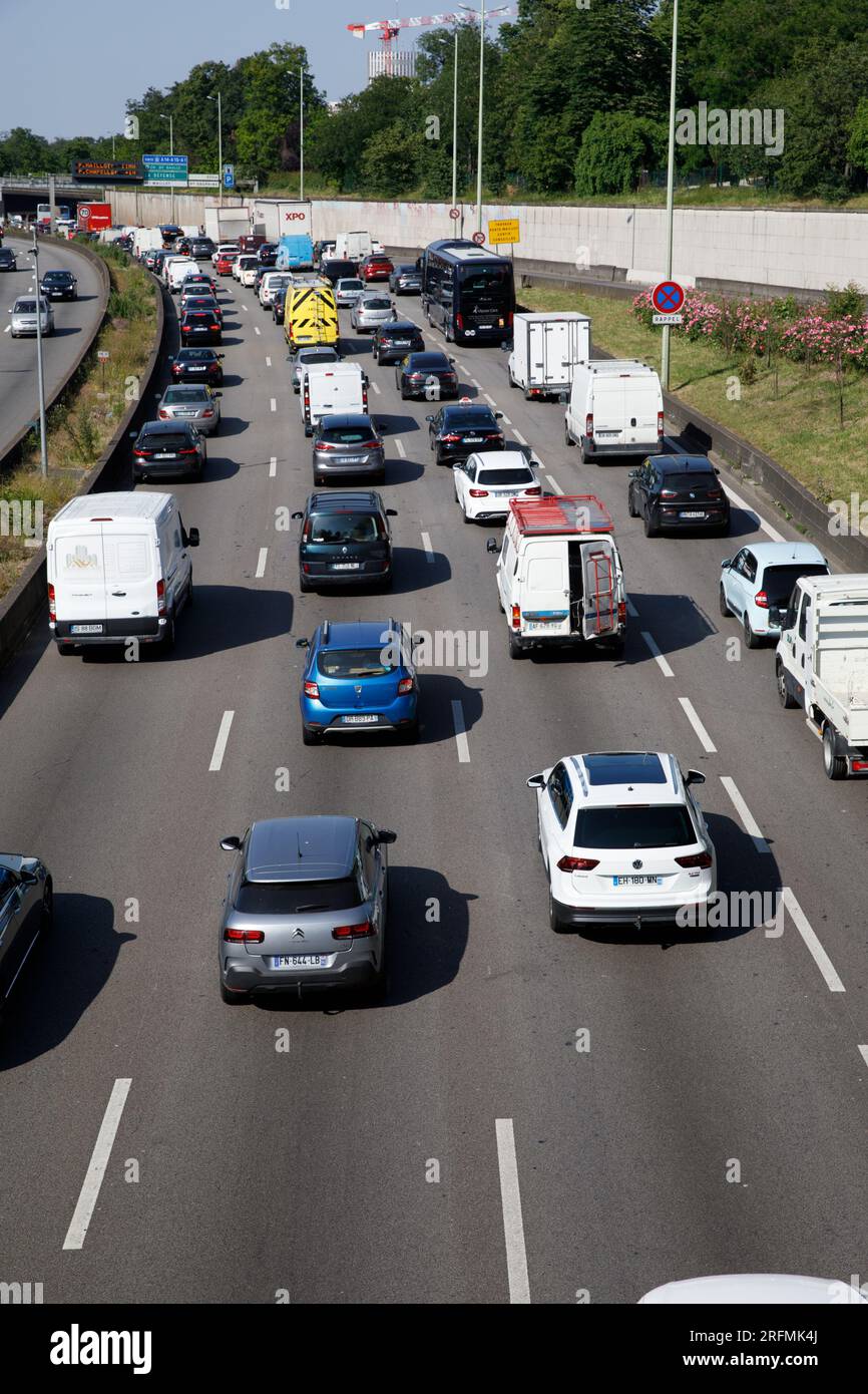 France, Ile-de-France region, Paris 16th arrondissement, Porte de la ...