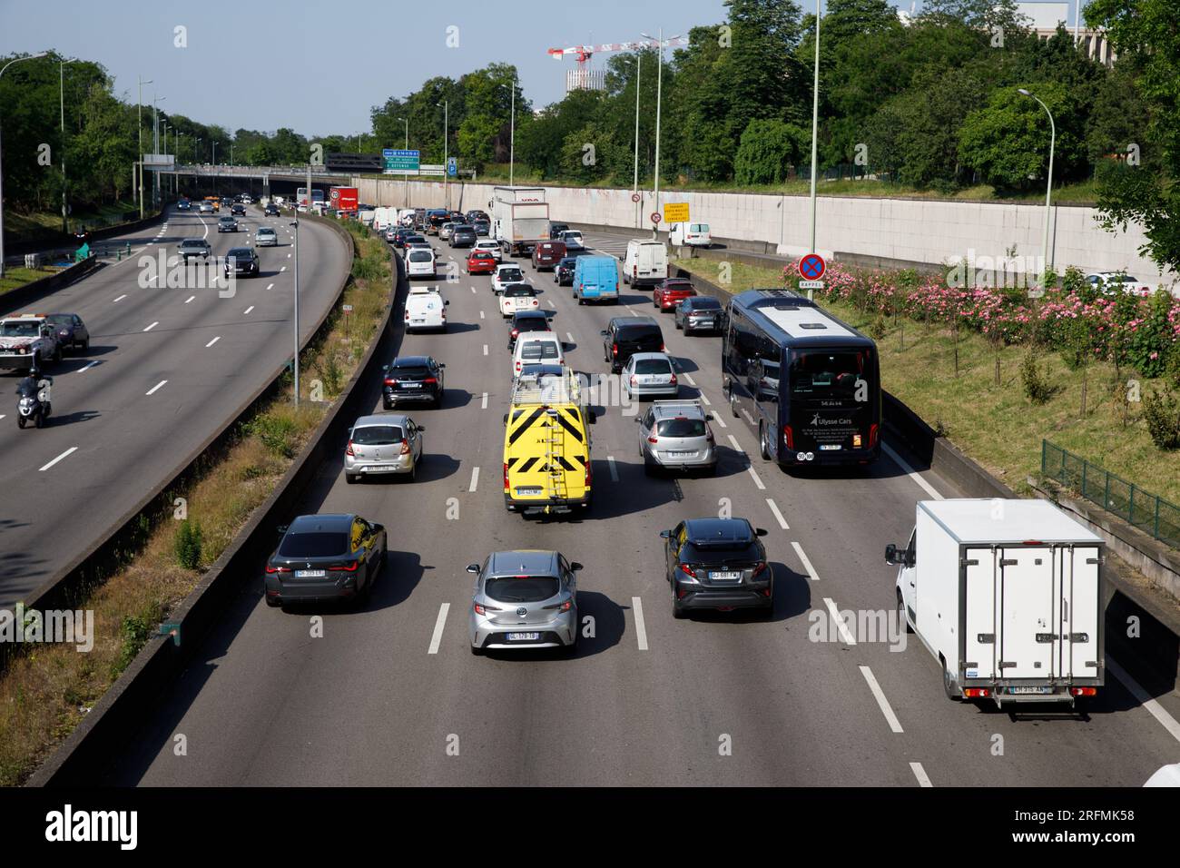 France, Ile-de-France region, Paris 16th arrondissement, Porte de la ...