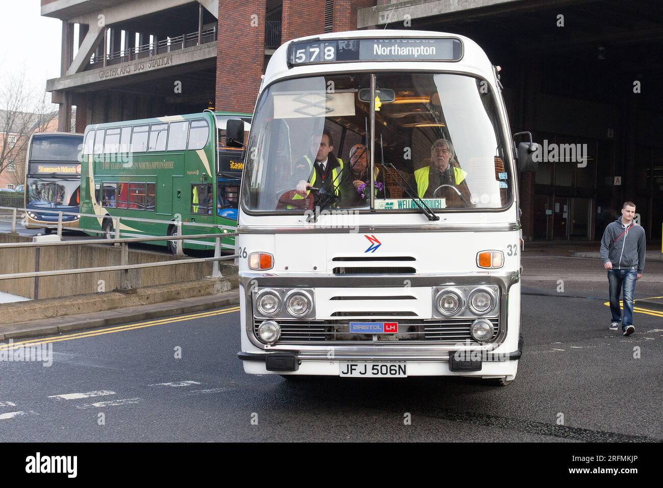 The last day of bus services from Greyfriars bus station and the ...