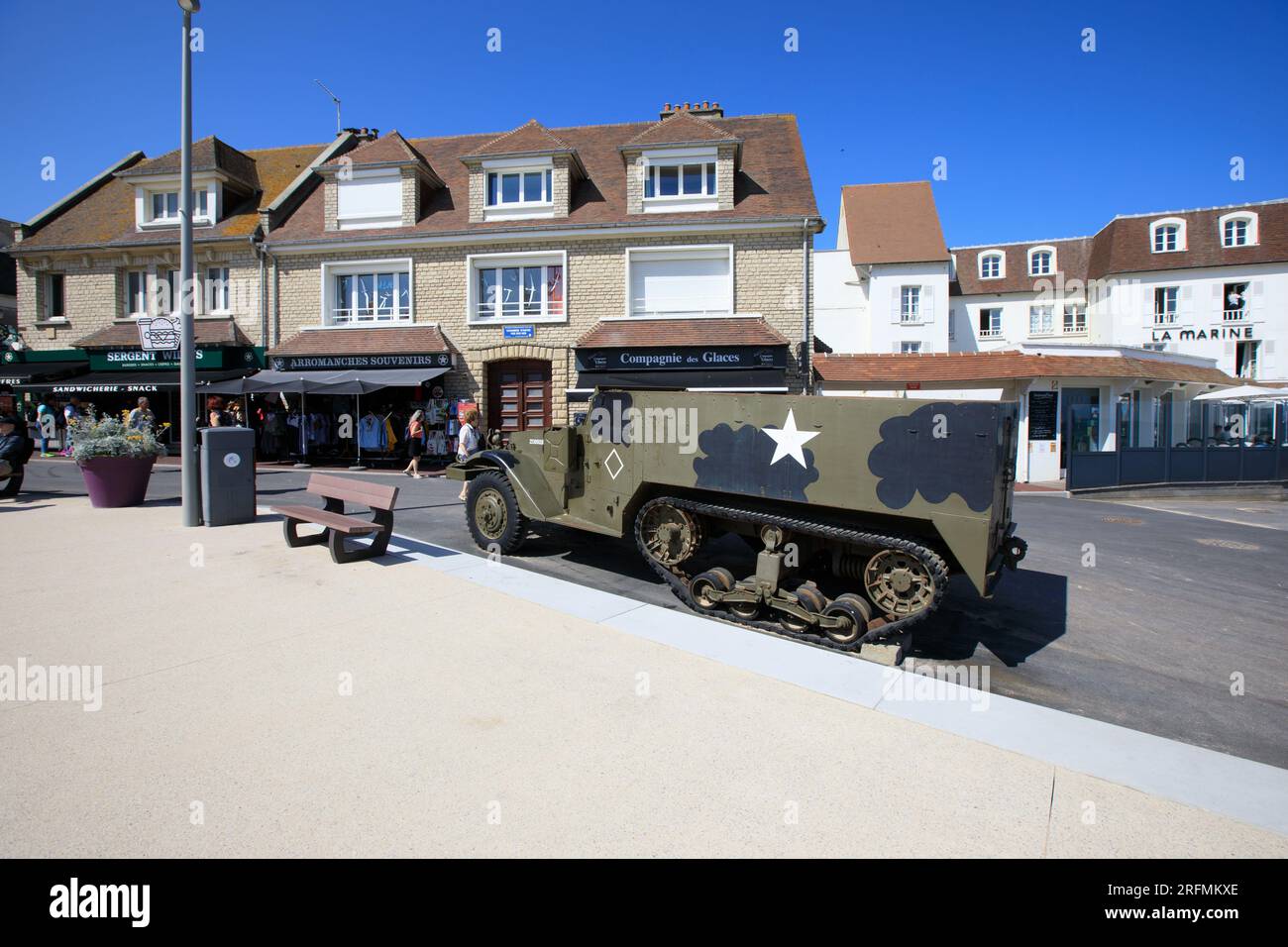 France, Normandy region, Calvados department, D-Day beaches ...