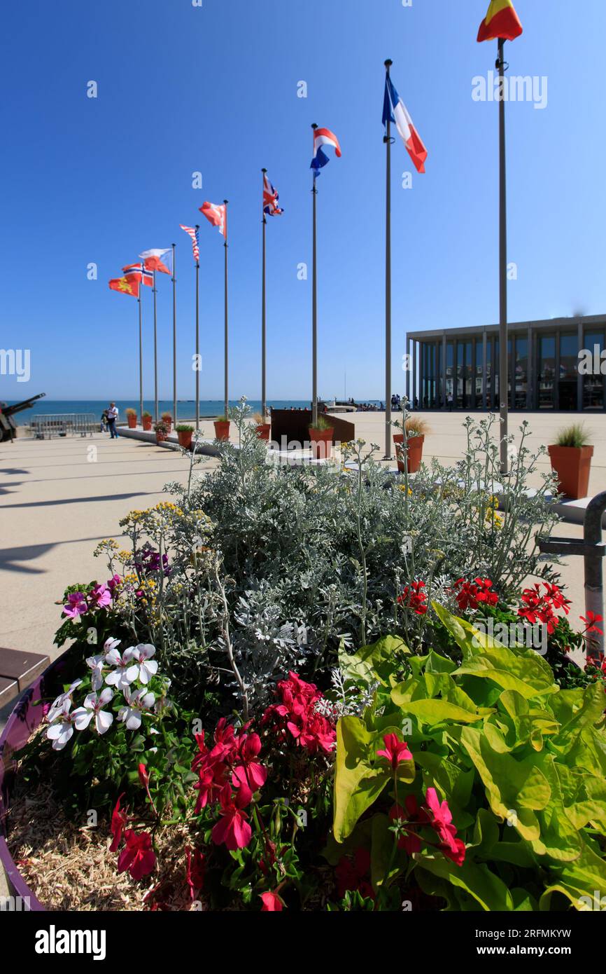 France, Normandy region, Calvados department, D-Day beaches ...