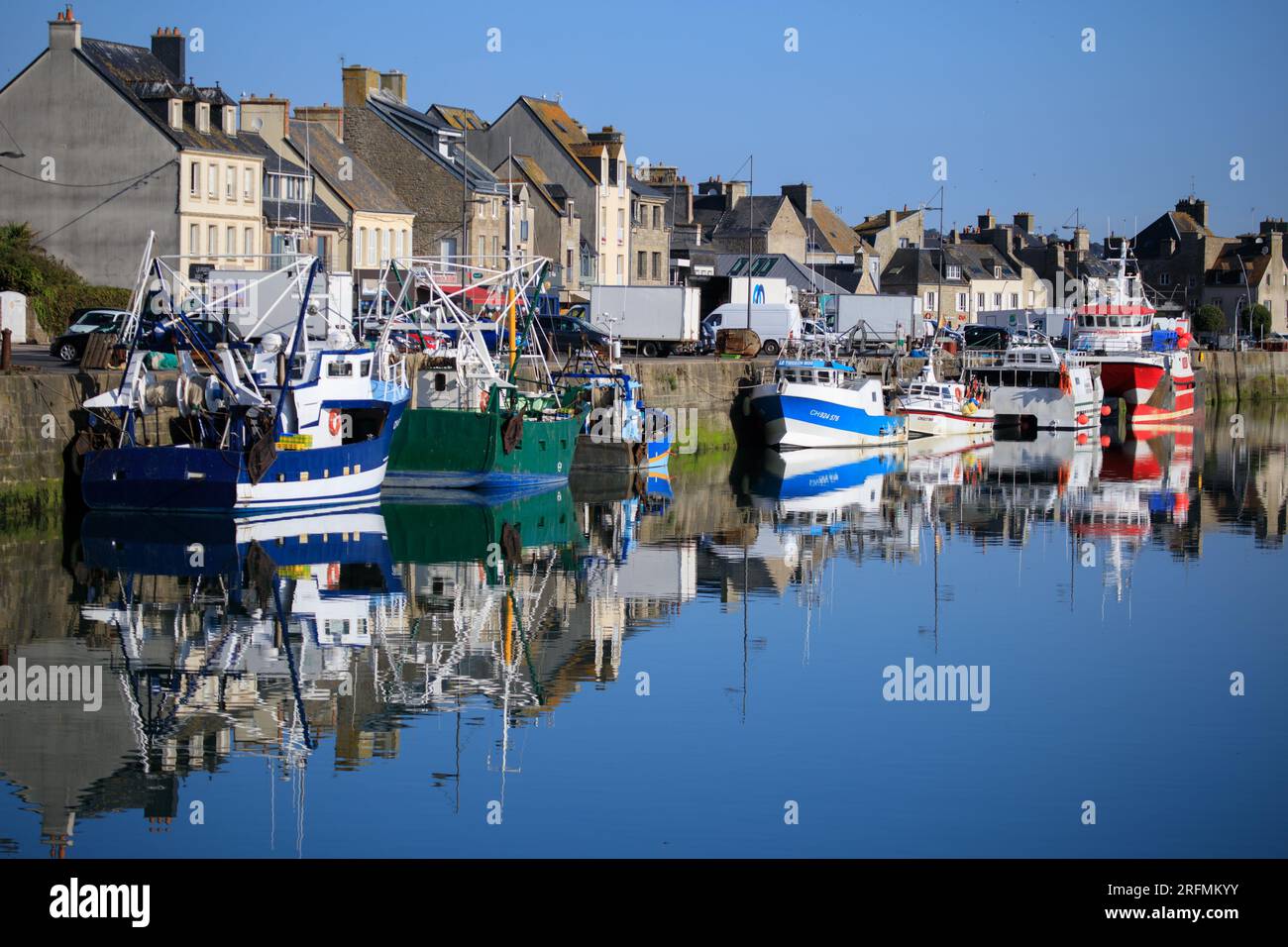 France, Normandy region, Manche, Val de Saire, Saint-Vaast-la-Hougue ...
