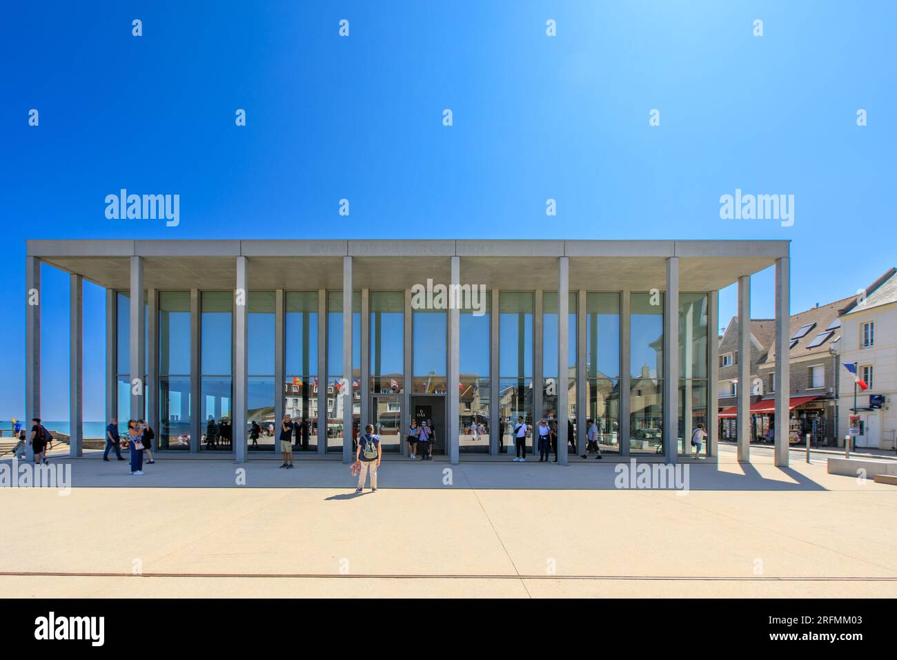 France, Normandy region, Calvados department, D-Day beaches ...