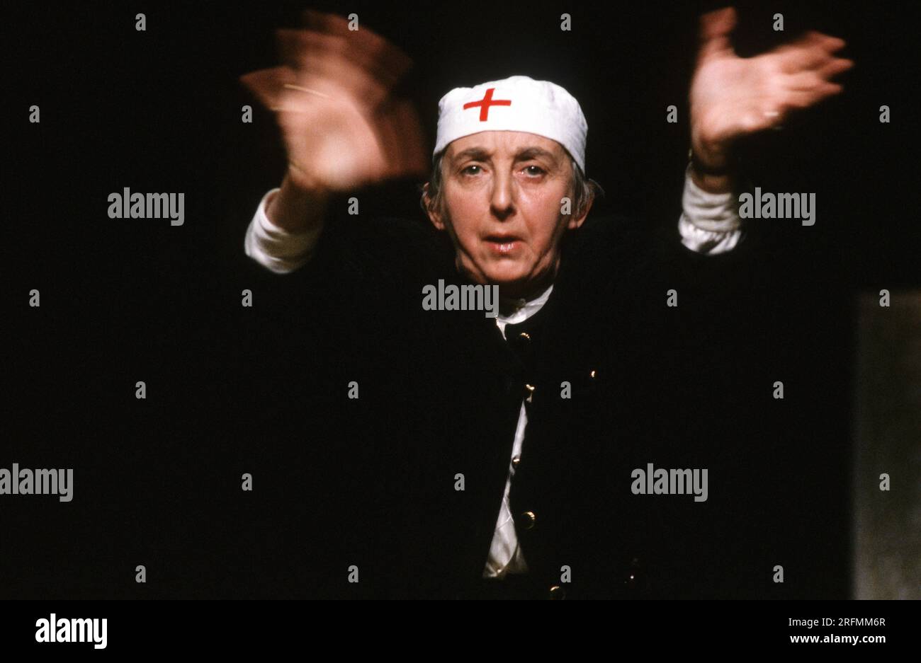 French actress Marie-Pierre Casey on stage at the Olympia in Paris in ...