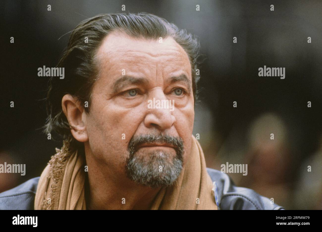 French choreographer Maurice Béjart at the Grand Palais in Paris during ...