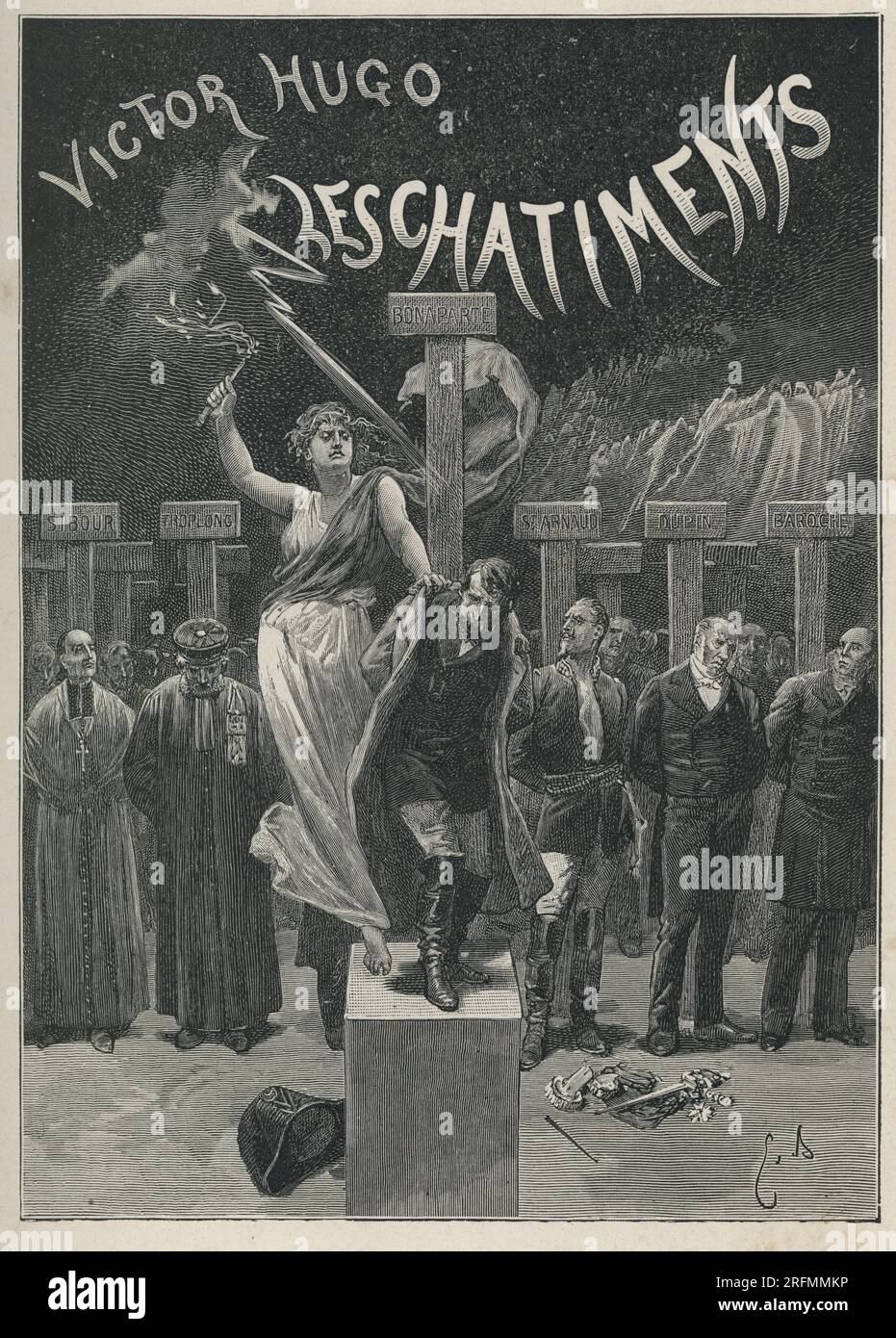 Frontispice Illustrator: Emile Bayard. Illustration from a set of ...