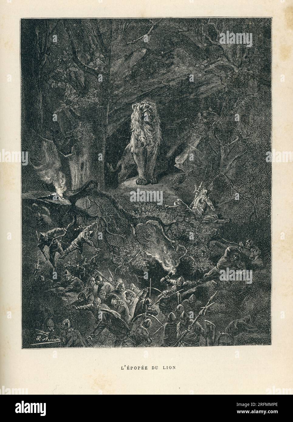Illustration of Victor Hugo's "L'art d'être grand-père", illustrating ...