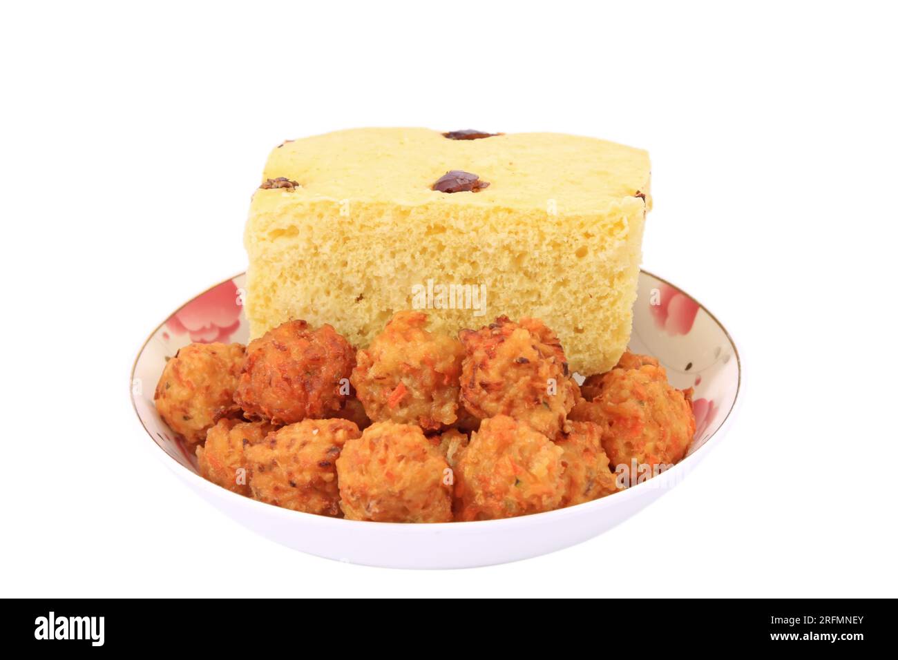 a round mass of food, features snacks, close up of delicacy Stock Photo ...