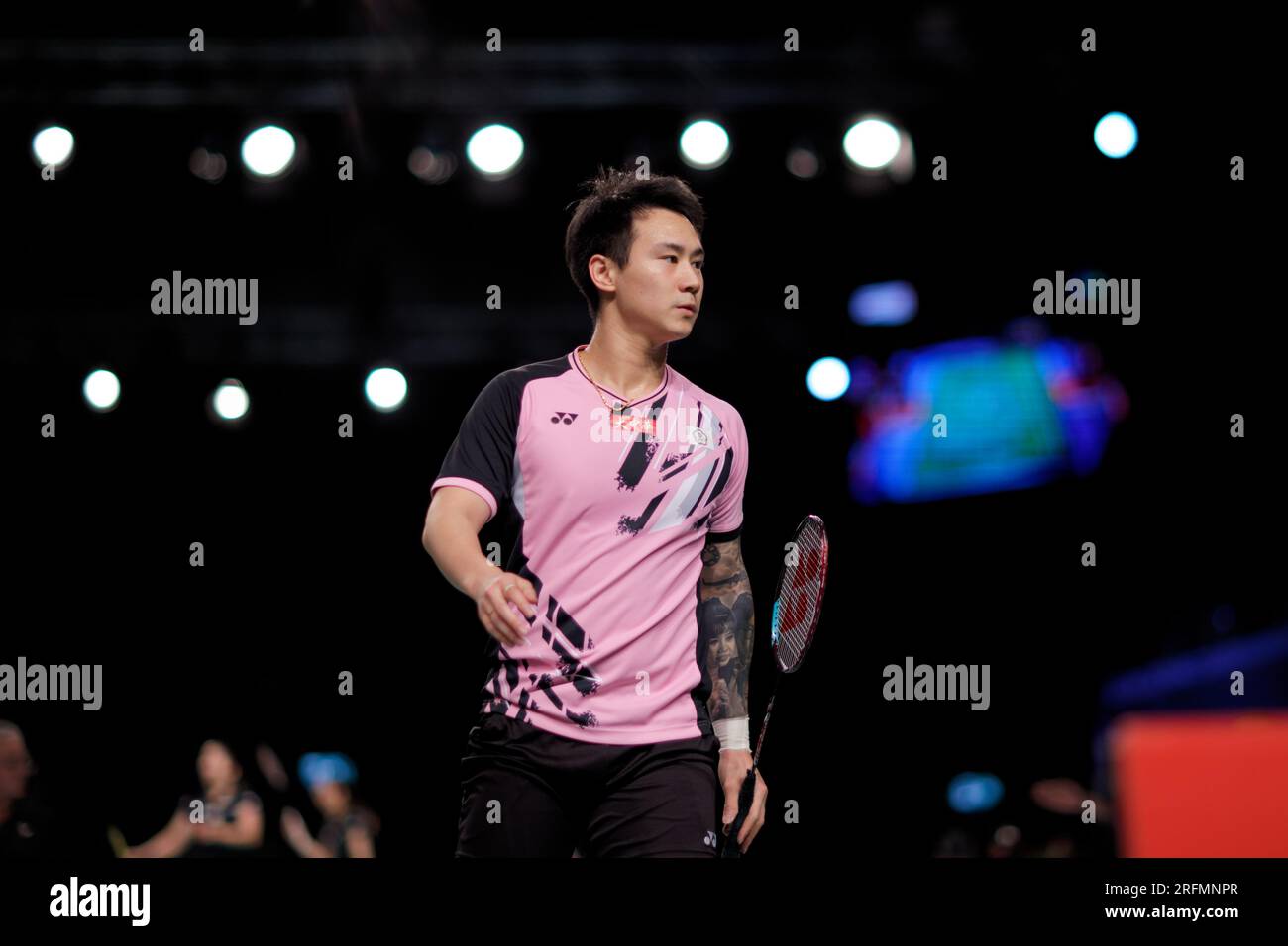 Sydney, Australia. 04th Aug, 2023. Yang Po Han of Chinese Taipei looks on during the mens ...