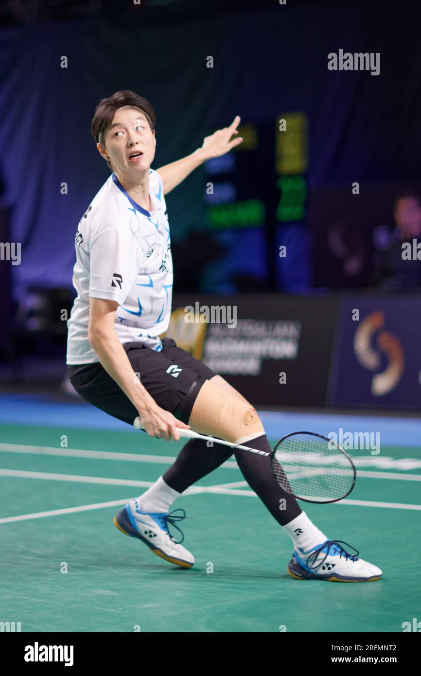 Sydney, Australia. 04th Aug, 2023. Pai Yu Po of Chinese Taipei in ...