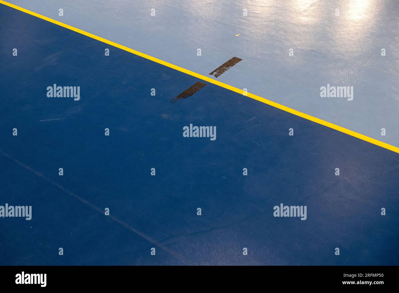 Playground for mini football, futsal indoor and handball in modern ...