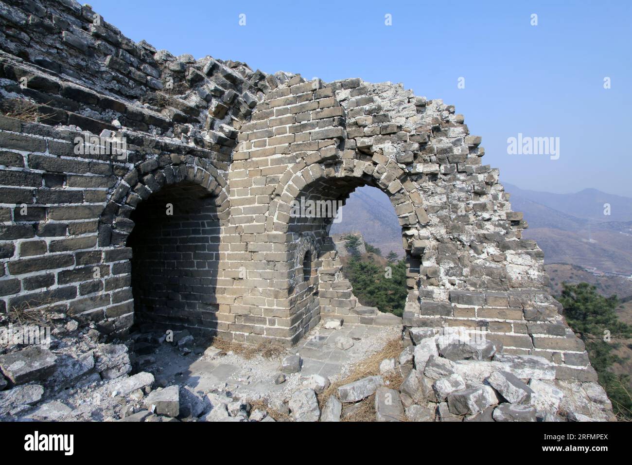 the original ecology of the great wall pass in north china Stock Photo ...
