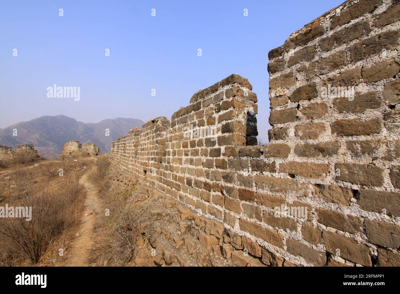 the original ecology of the great wall pass in north china Stock Photo ...