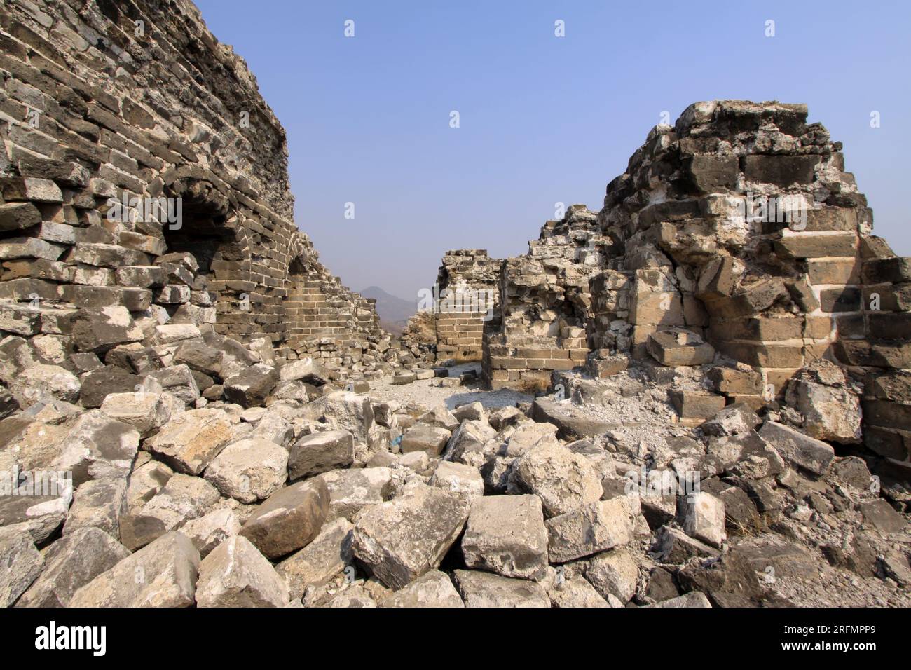 the original ecology of the great wall pass in north china Stock Photo ...