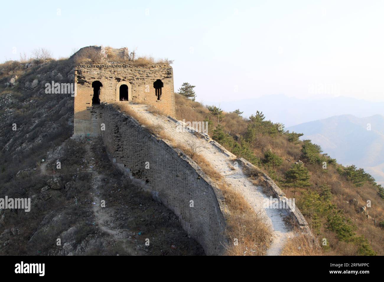 the original ecology of the great wall pass in north china Stock Photo ...