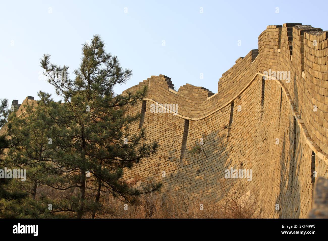 the original ecology of the great wall pass in north china Stock Photo ...