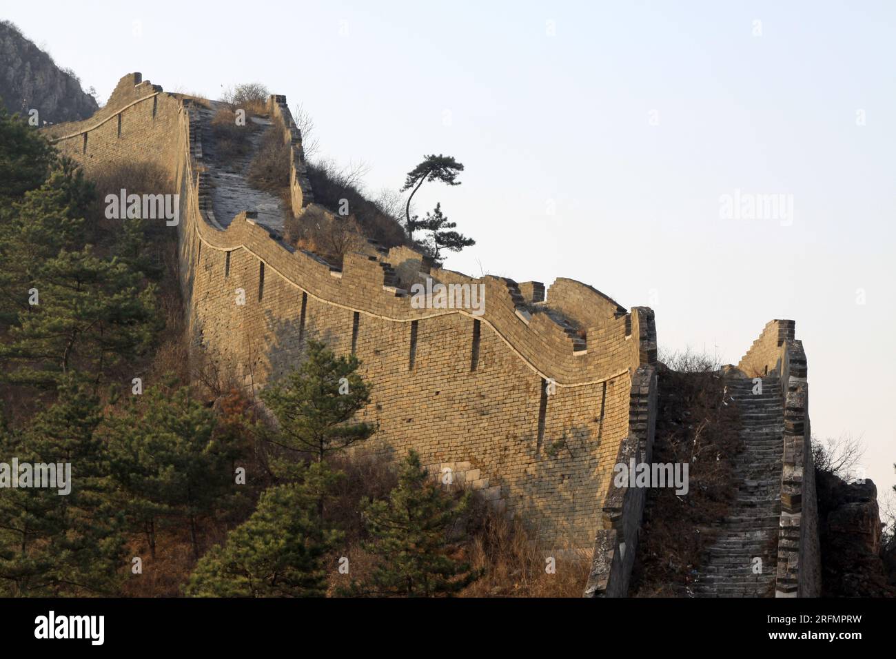 the original ecology of the great wall pass in north china Stock Photo ...