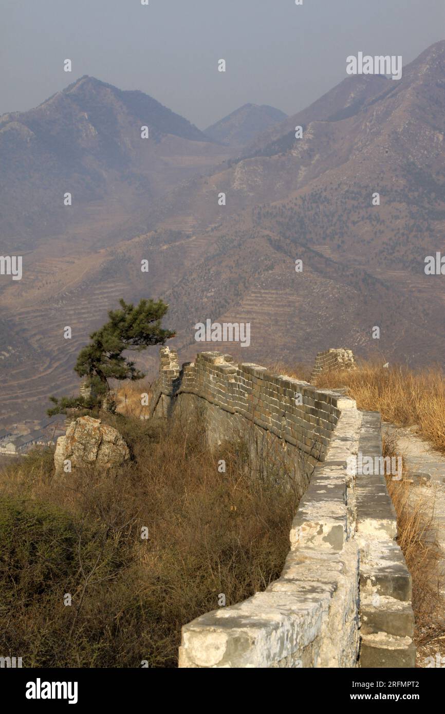 the original ecology of the great wall pass in north china Stock Photo ...