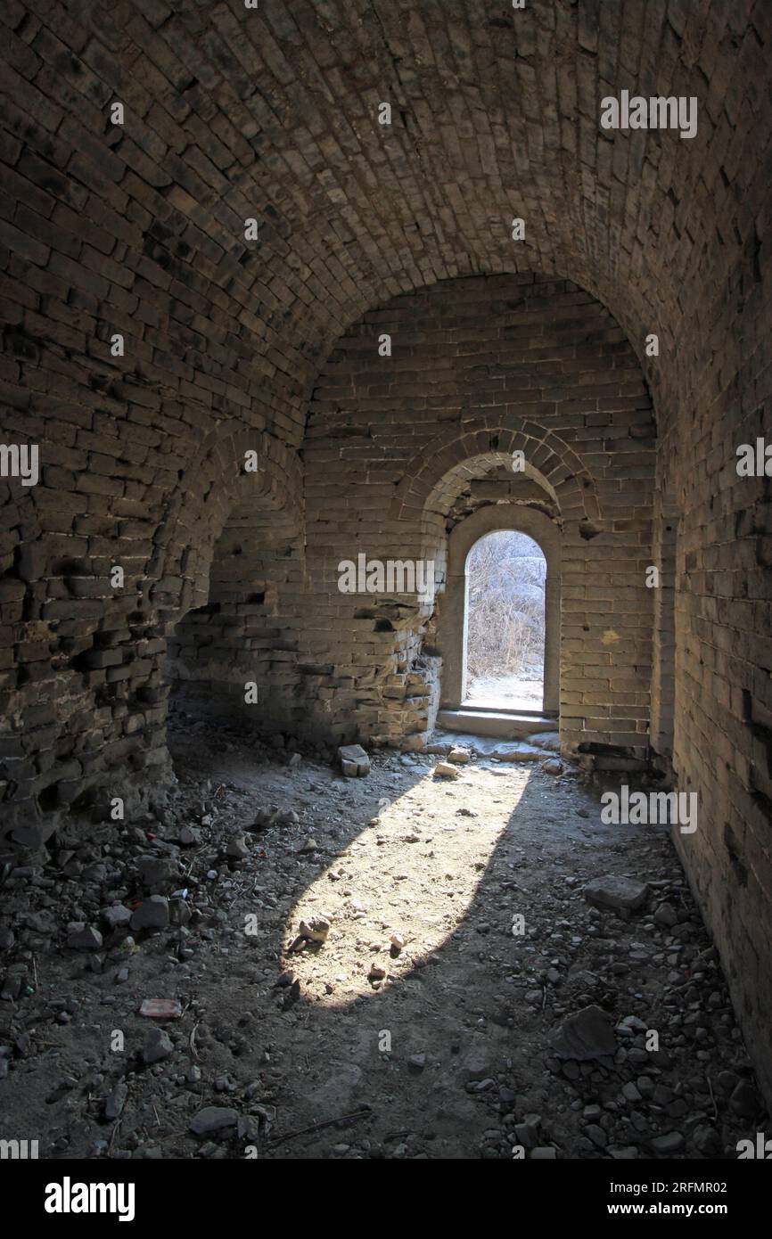 the original ecology of the great wall pass in north china Stock Photo ...