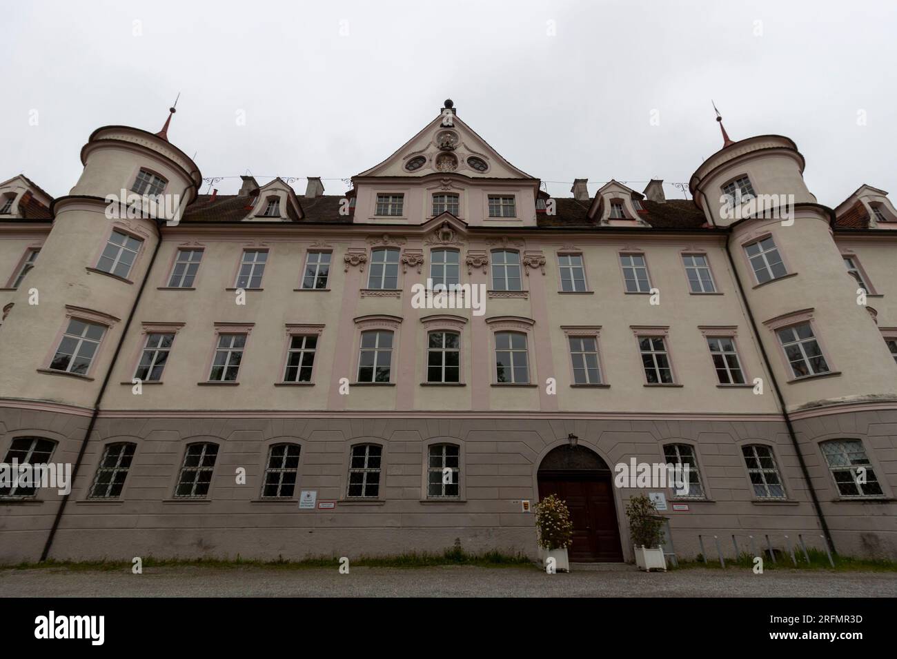 BAD WALDSEE, GERMANY - MAY 13, 2023: Castle of the princes of Waldburg ...
