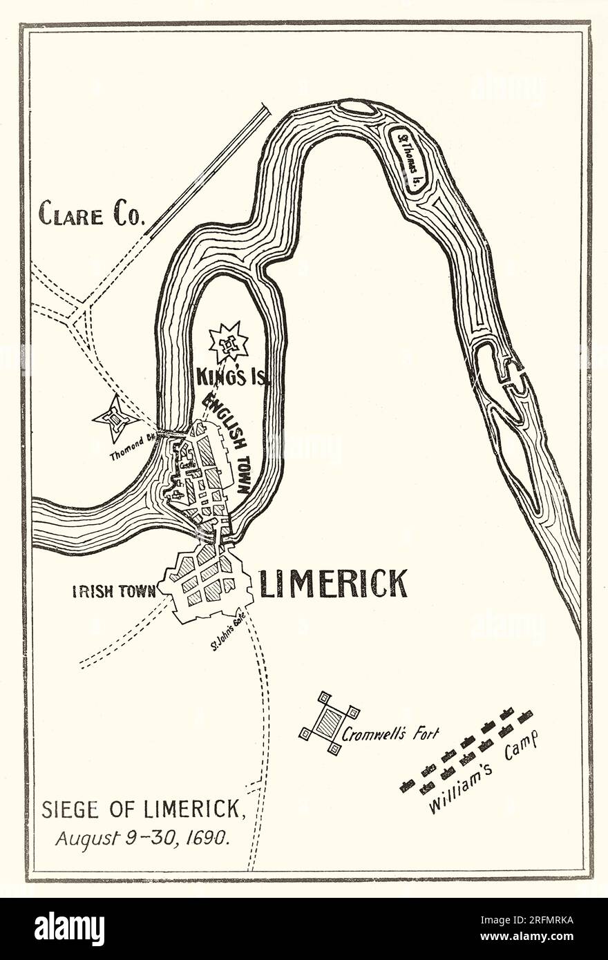 Ireland map 17th century hi-res stock photography and images - Alamy